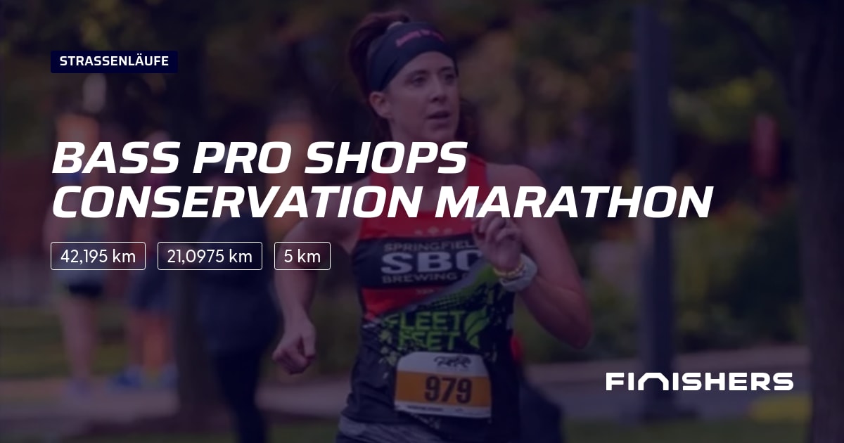 🏃 Bass Pro Shops Conservation Marathon 2025 - Alle Strecken-, Ergebnis ...