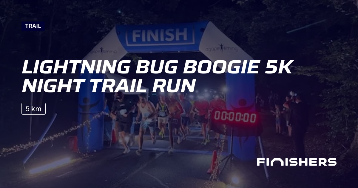 🏃 Lightning Bug Boogie 5K Night Trail Run 2026 - Toda la información ...