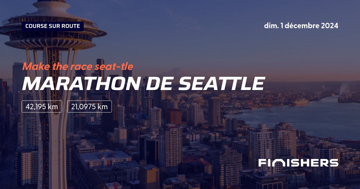 🏃 Marathon de Seattle 2024 - Parcours, inscriptions & résultats | Finishers