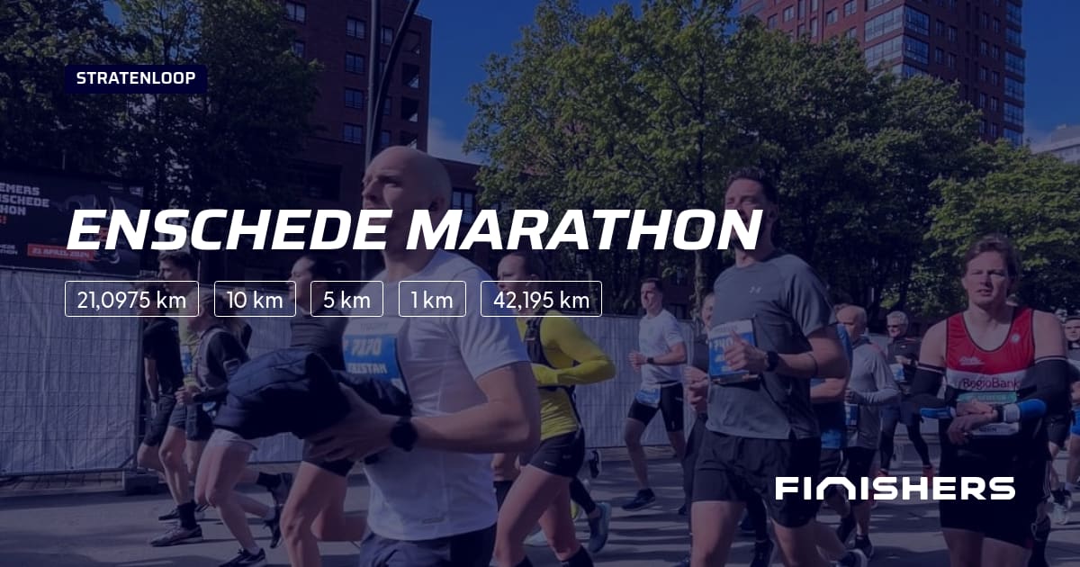 🏃 Enschede Marathon 2026 - Alle informatie over de race en de inschrijfprocedure | Finishers