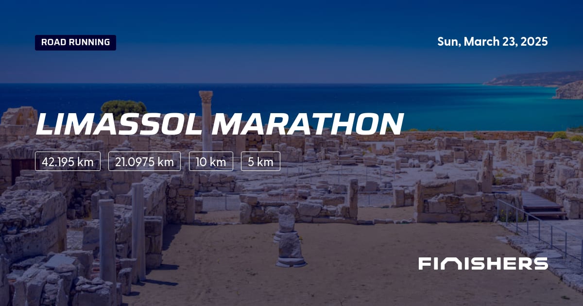 🏃 Limassol Marathon 2025 - All the information about the race and ...