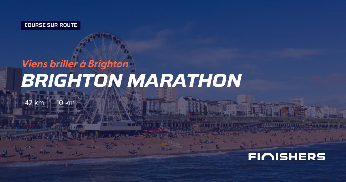 🏃 Brighton Marathon 2026 - Parcours, inscriptions & résultats | Finishers