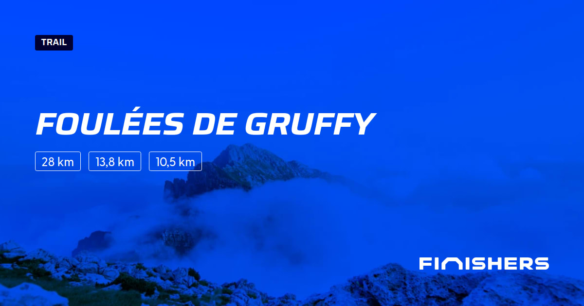 🏃 Foulées de gruffy 2023 - Parcours, inscriptions & résultats | Finishers
