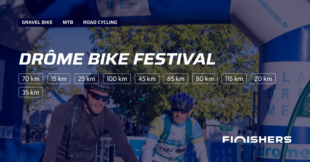 🏃 Drôme Bike Festival 2026 - All the information about the race and ...