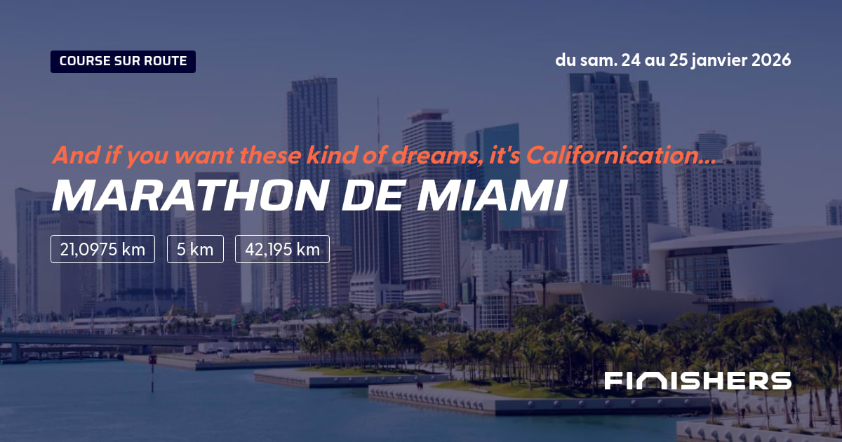 🏃 Marathon de Miami 2026 - Parcours, inscriptions & résultats | Finishers