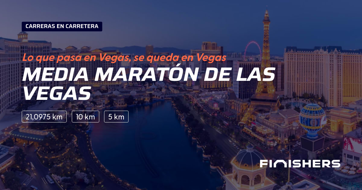 🏃 Media Maratón de Las Vegas 2026 - Toda la información sobre los ...