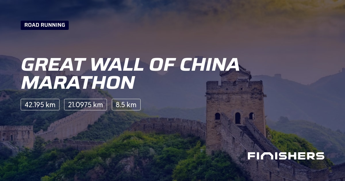 🏃 Great Wall of China Marathon 2025 - All the information about the ...