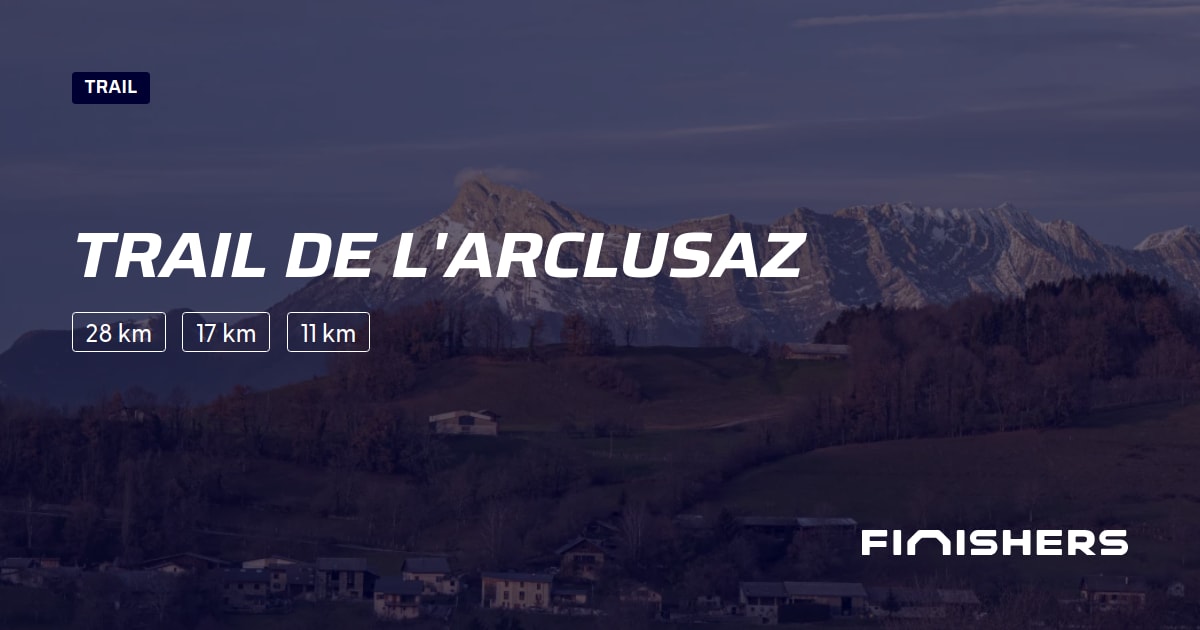 🏃 Trail de l'Arclusaz results | Finishers