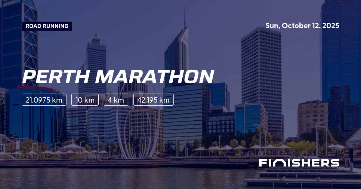🏃 Perth Marathon 2025 - All the information about the race and ...