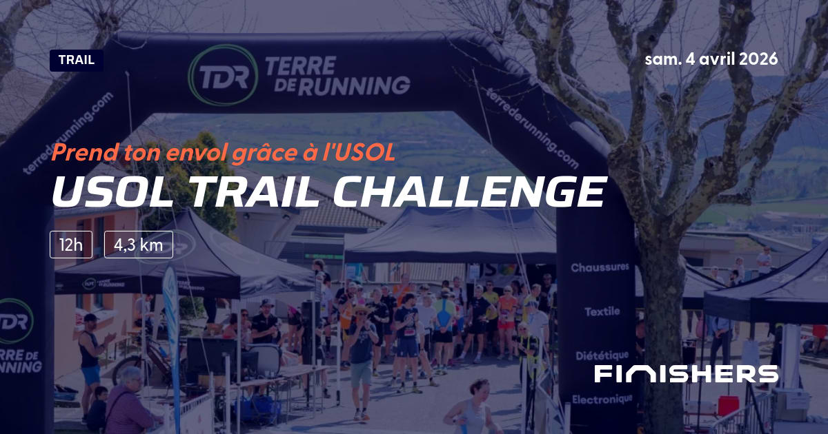 🏃 USOL Trail Challenge 2026 - Parcours, inscriptions & résultats ...