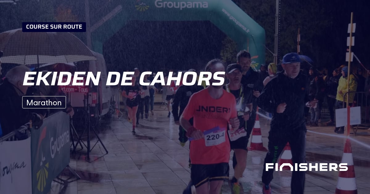 🏃 Ekiden de Cahors 2026 - Parcours, inscriptions & résultats | Finishers