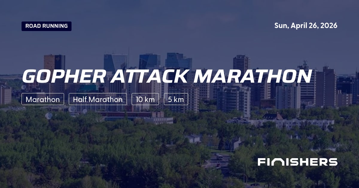 🏃 Gopher Attack Marathon 2026 - All the information about the race and ...
