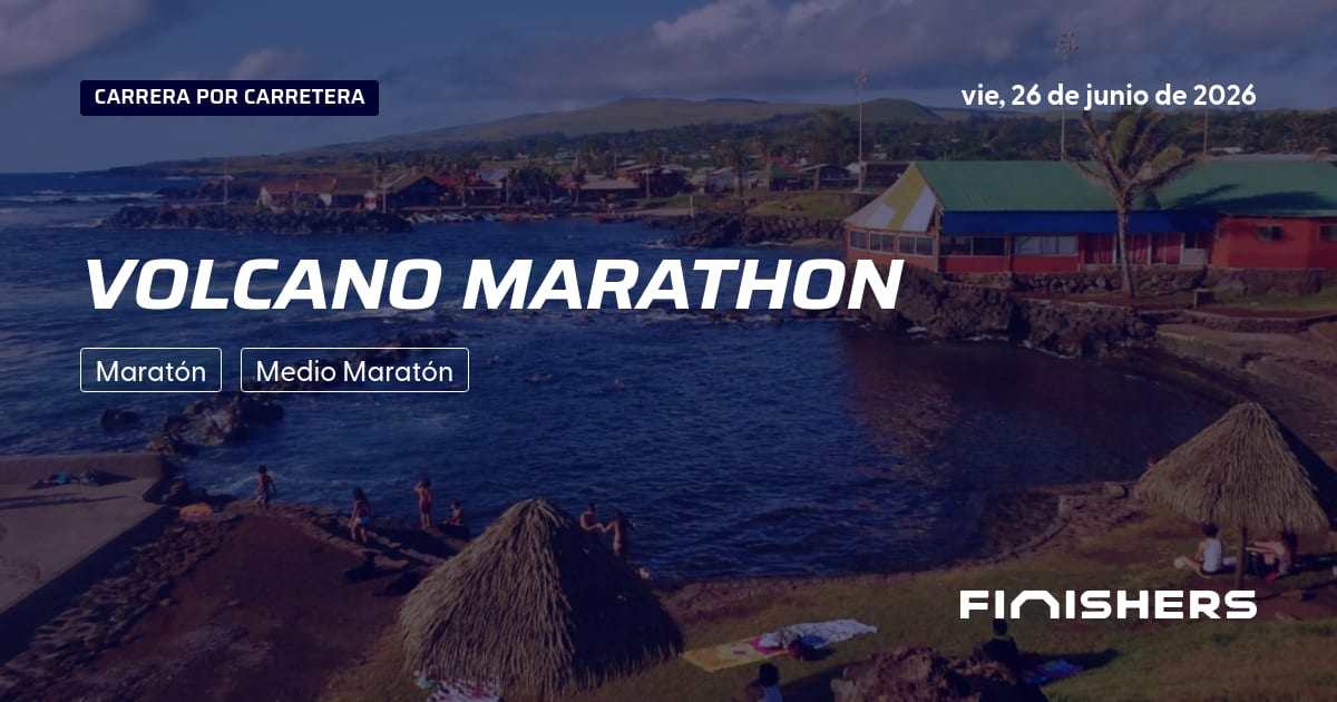 🏃 Volcano Marathon 2026 - Toda la información sobre los recorridos ...