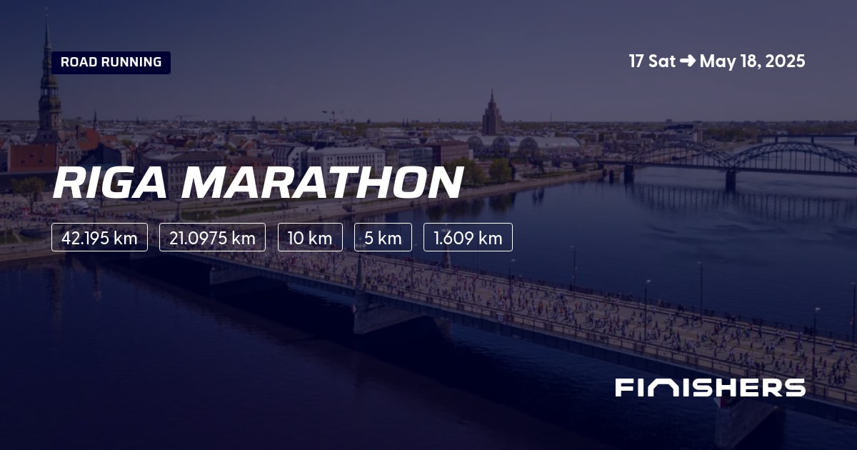🏃 Riga Marathon 2025 - All the information about the race and ...