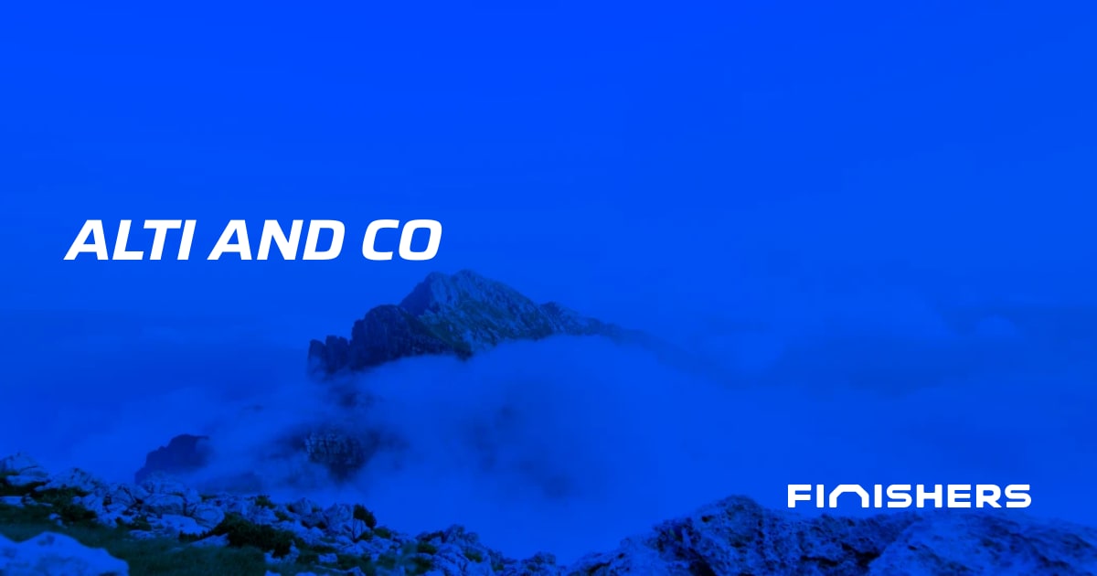 🏃 Alti and co - Parcours, inscriptions & résultats | Finishers