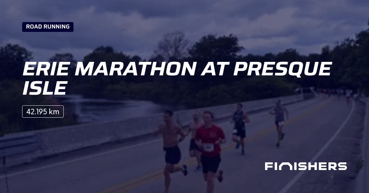 🏃 Erie Marathon at Presque Isle 2025 - All the information about the ...
