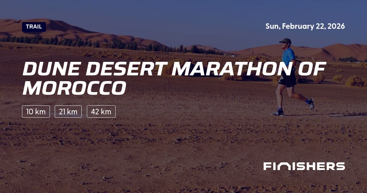 🏃 Dune Desert Marathon of Morocco 2026 - All the information about the ...