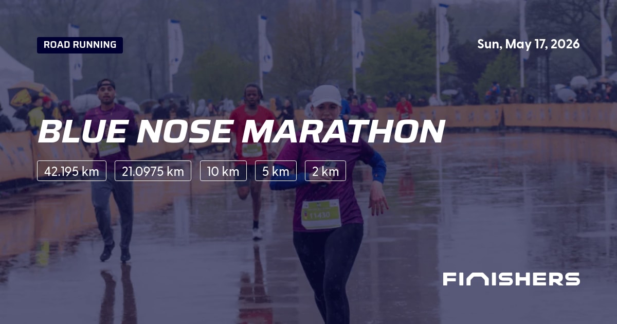 🏃 Blue Nose Marathon 2026 - All the information about the race and ...