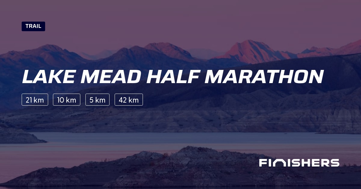 🏃 Lake Mead Half Marathon 2026 - All the information about the race and ...