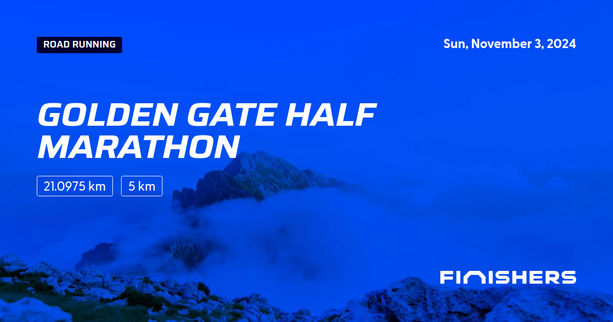 🏃 Golden Gate Half Marathon 2024 - All the information about the race ...
