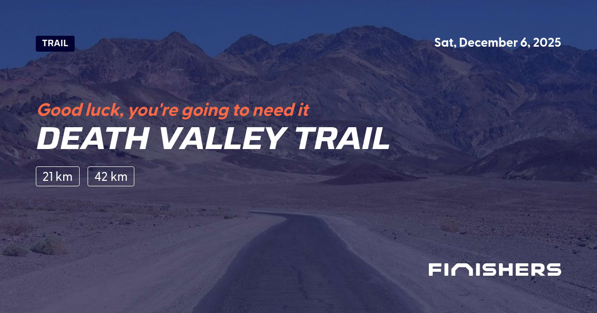 🏃 Death Valley Trail 2025 - All the information about the race and ...