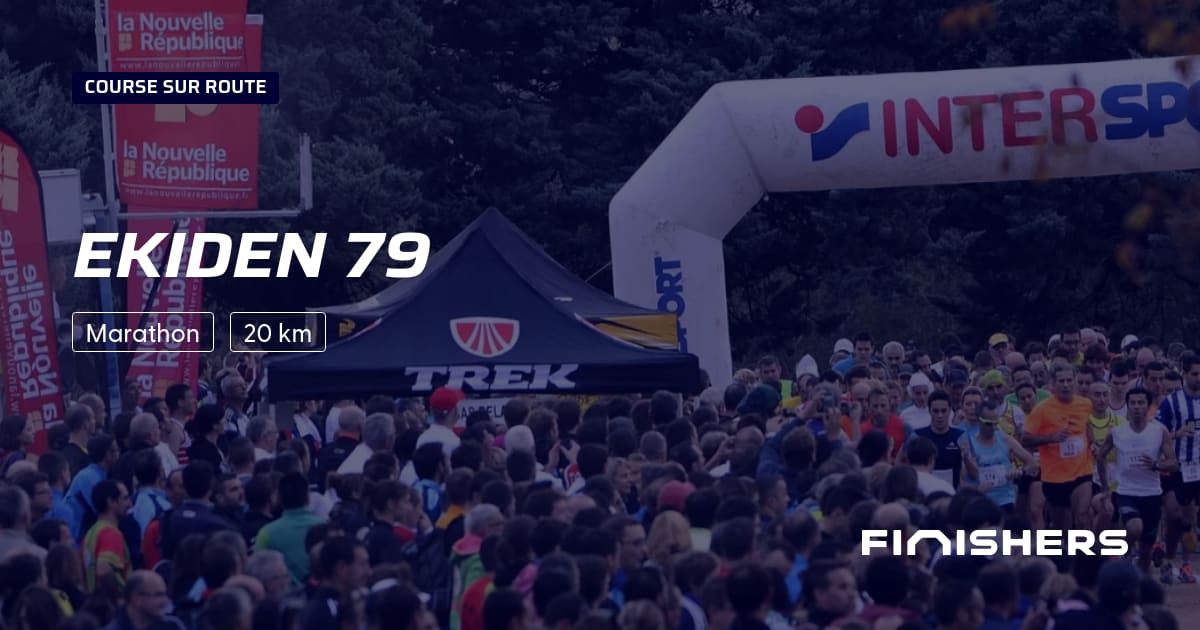 🏃 Ekiden 79 2026 - Parcours, inscriptions & résultats | Finishers