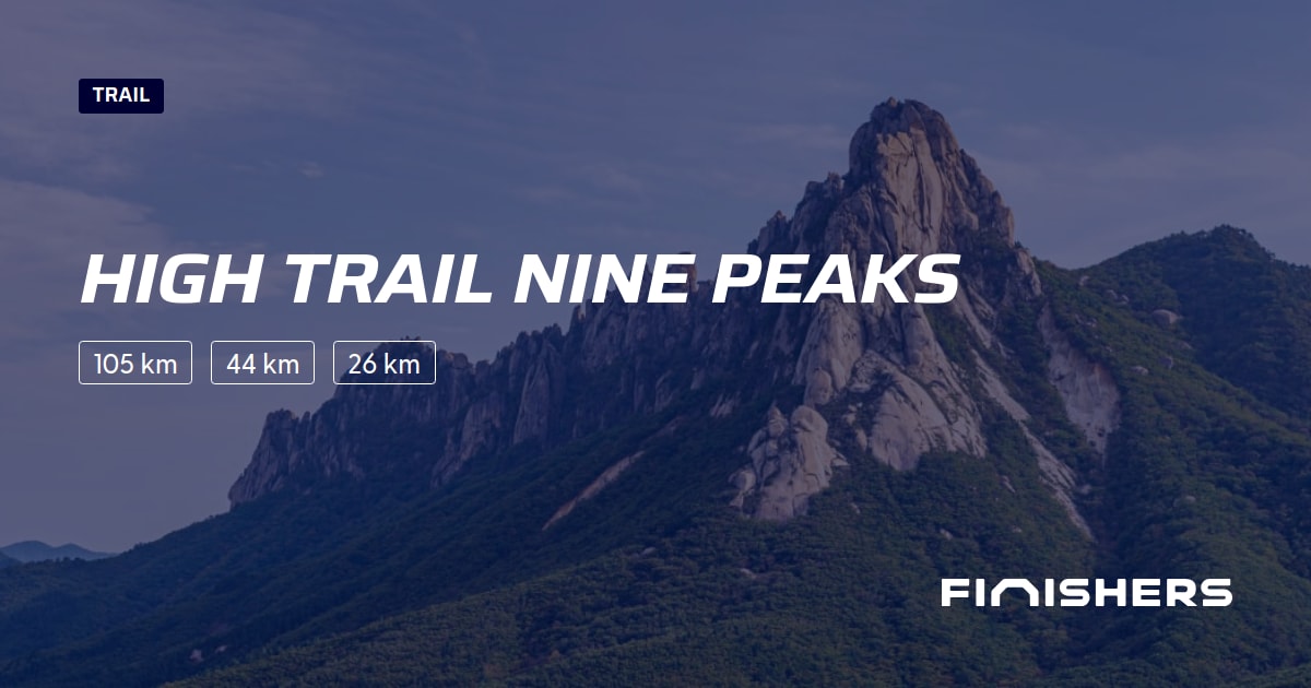 🏃 High Trail Nine Peaks 2026 - Toda la información sobre los recorridos, inscripciones e ...