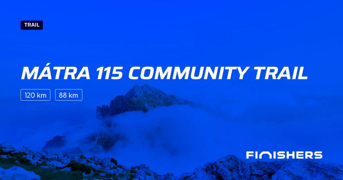 🏃 Mátra 115 Community Trail 2026 - Parcours, inscriptions & résultats ...