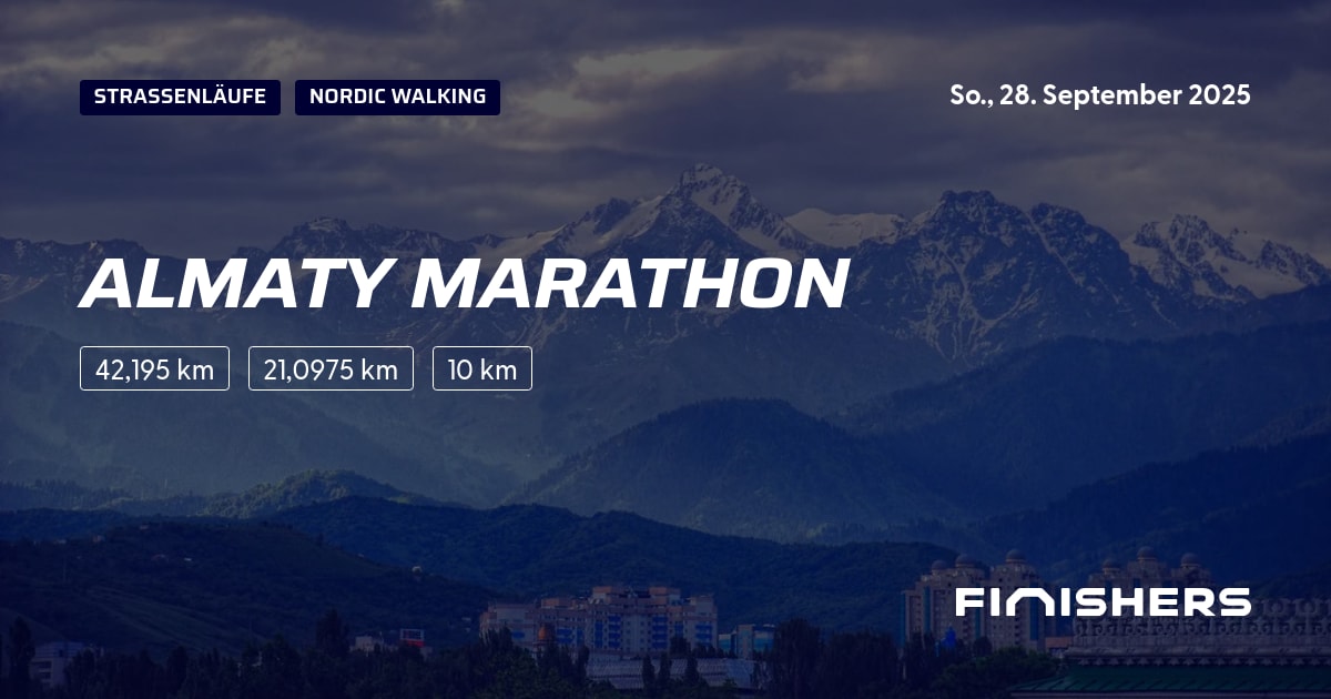 🏃 Almaty Marathon 2025 - Alle Strecken-, Ergebnis- und Anmeldeinfos ...