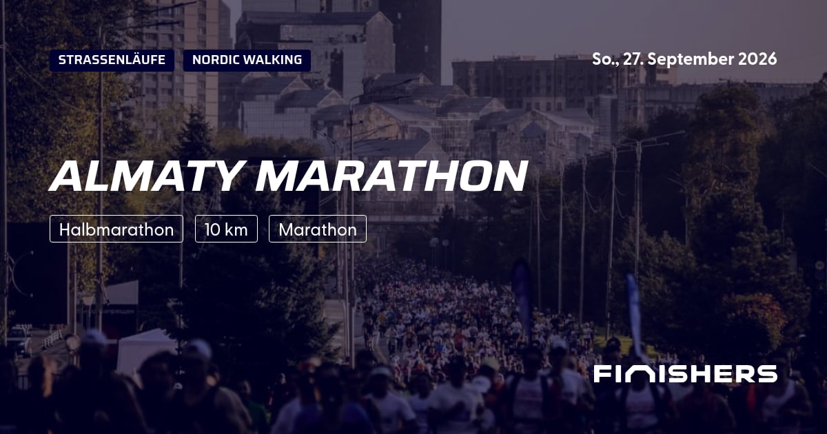 🏃 Almaty Marathon 2026 - Alle Strecken-, Ergebnis- und Anmeldeinfos ...