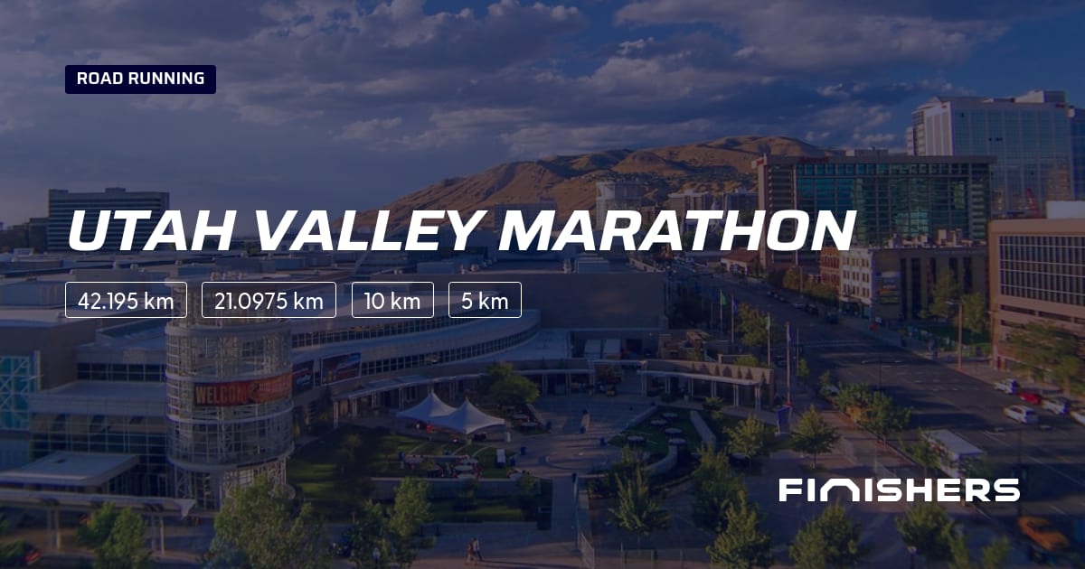 🏃 Utah Valley Marathon 2026 - All the information about the race and ...