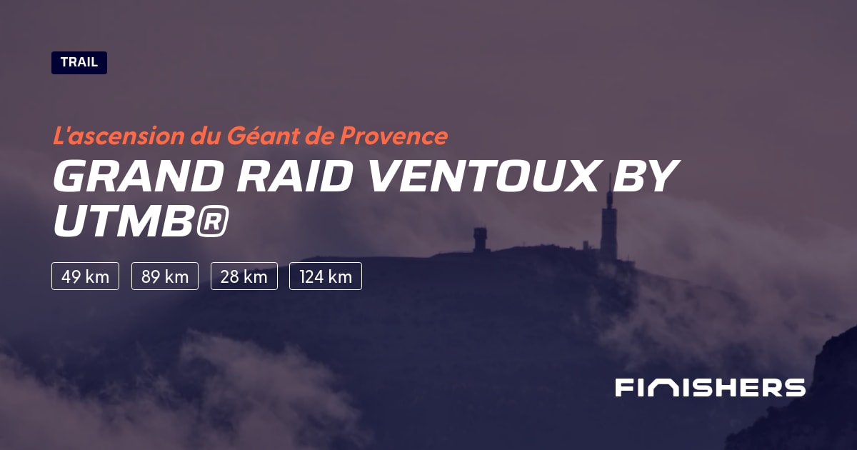 🏃 Résultats Grand Raid Ventoux by UTMB® | Finishers