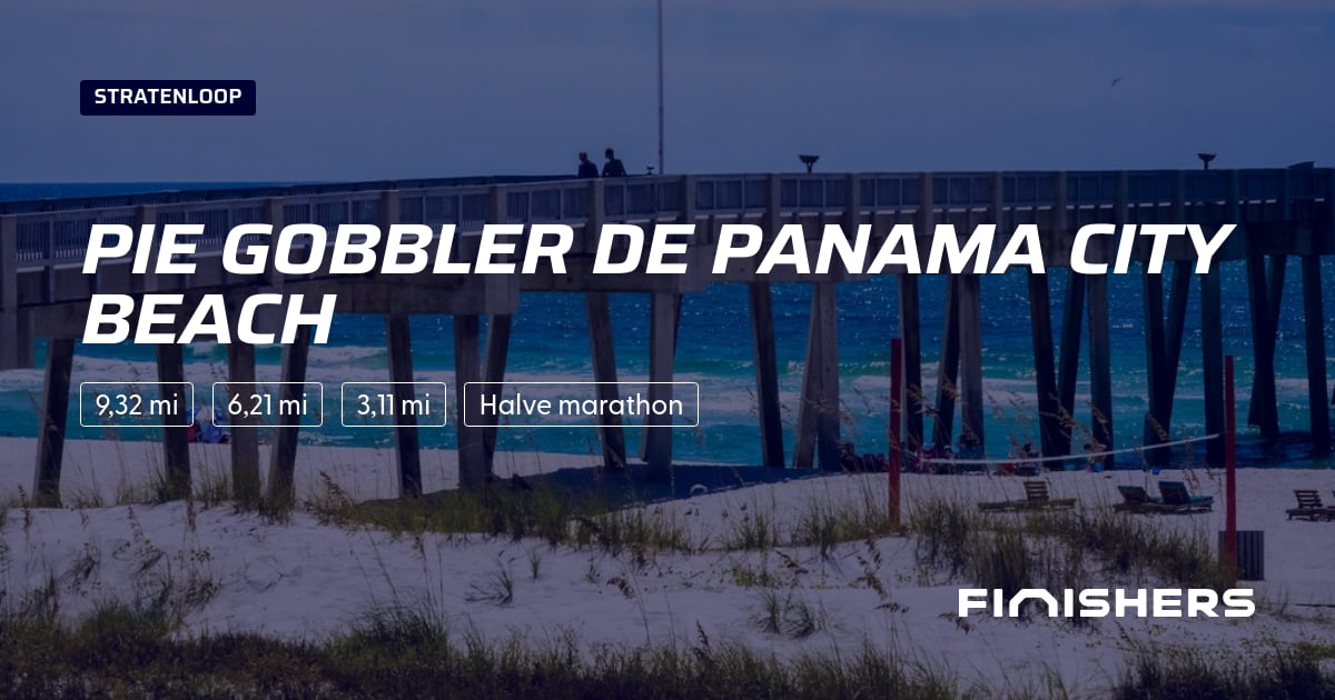 🏃 Pie Gobbler de Panama City Beach 2026 - Alle informatie over de race ...