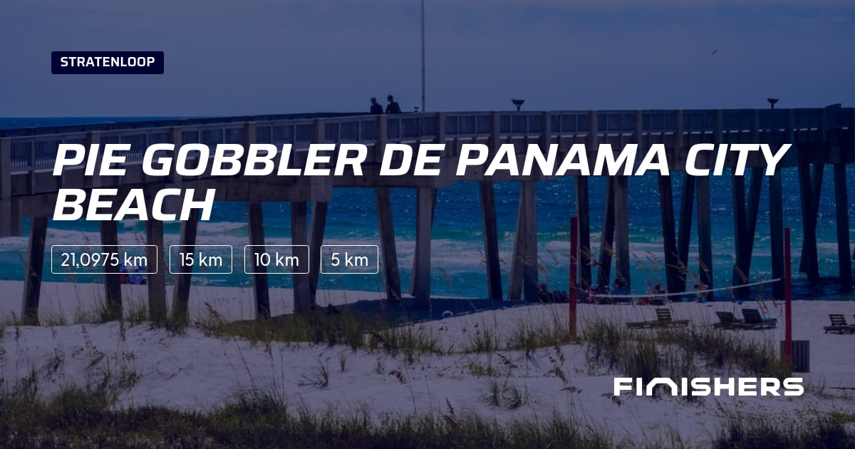 🏃 Pie Gobbler de Panama City Beach 2025 - Alle informatie over de race ...