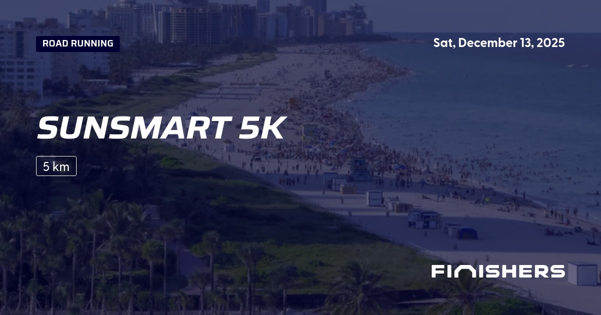 🏃 SunSmart 5K 2025 - All the information about the race and ...