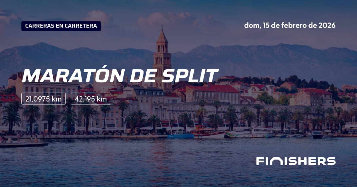 🏃 Maratón de Split 2026 - Toda la información sobre los recorridos e ...