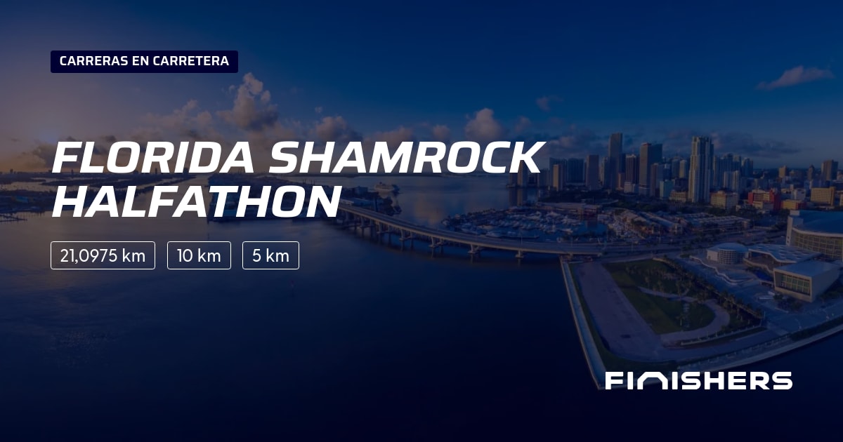 🏃 Florida Shamrock Halfathon 2026 - Toda la información sobre los ...