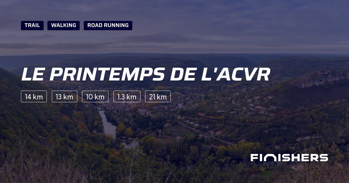 🏃 Le Printemps de l'ACVR 2026 - All the information about the race and ...