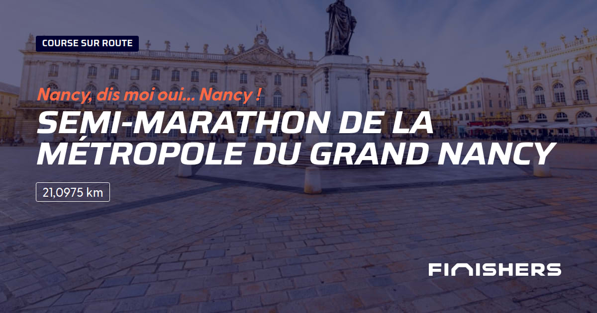 🏃 Semi-Marathon de la Métropole du Grand Nancy 2026 - Parcours ...
