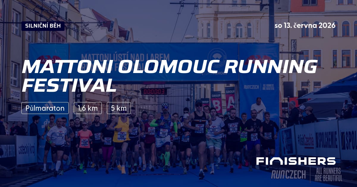 🏃 Mattoni Olomouc Running festival 2026 - Informace o závodu a ...