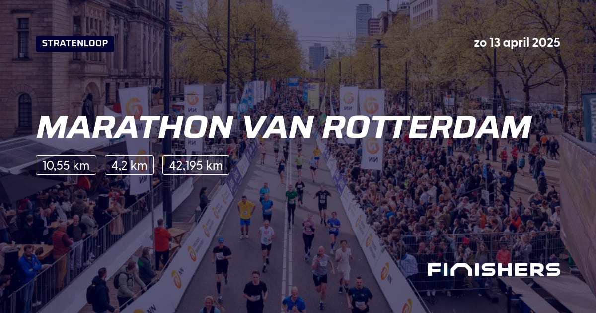 🏃 Marathon van Rotterdam 2025 - Alle informatie over de race en de ...