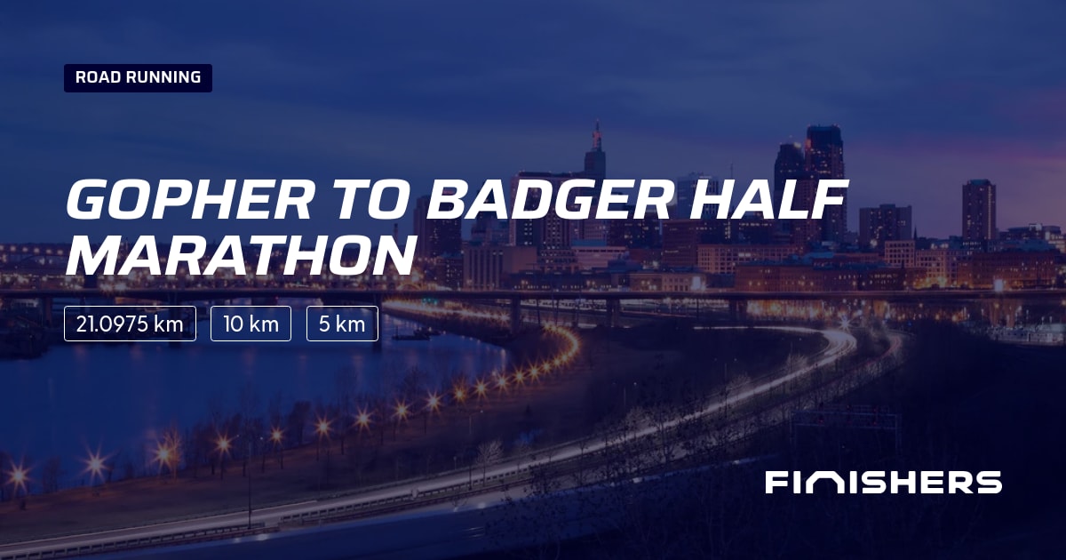 🏃 Gopher to Badger Half Marathon 2026 - All the information about the ...