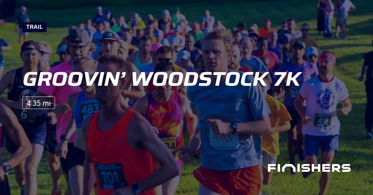 🏃 Groovin’ Woodstock 7K 2026 - All the information about the race and ...
