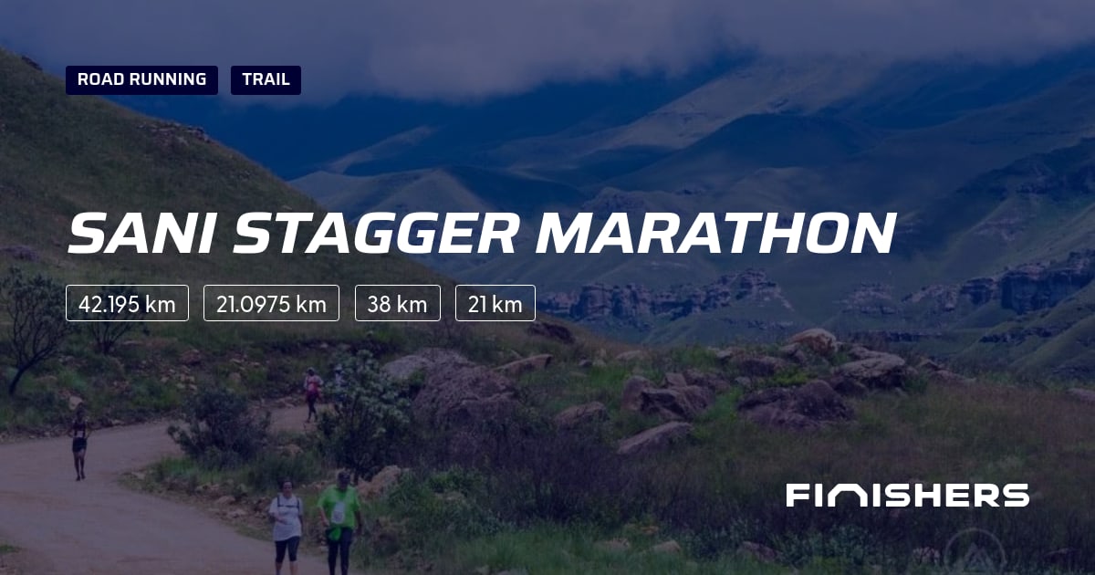 🏃 Sani Stagger Marathon 2025 - All the information about the race and ...