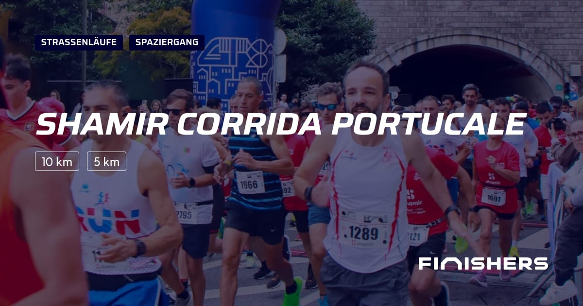 🏃 Shamir Corrida Portucale 2026 - Alle Strecken-, Ergebnis- und ...
