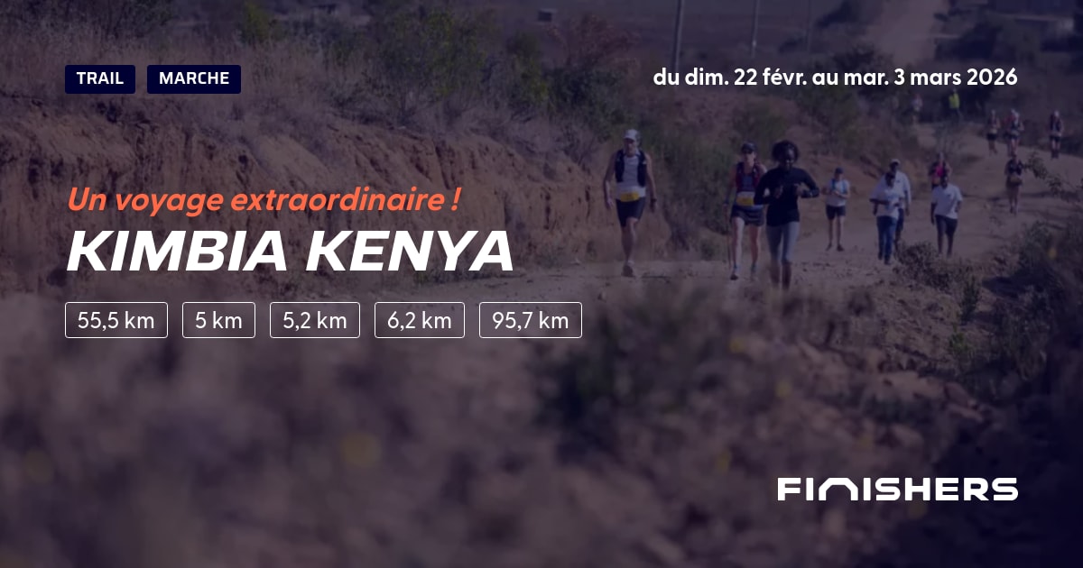 🏃 Kimbia Kenya 2026 - Parcours, inscriptions & résultats | Finishers
