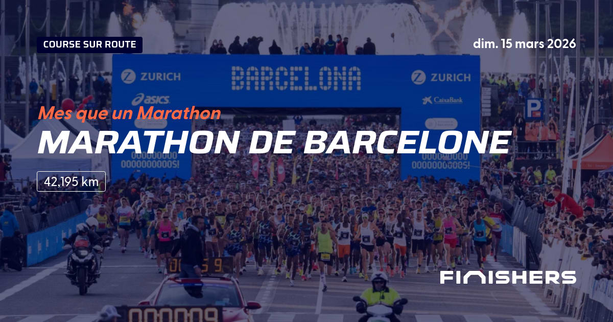 🏃 Marathon de Barcelone 2026 - Parcours, inscriptions & résultats ...