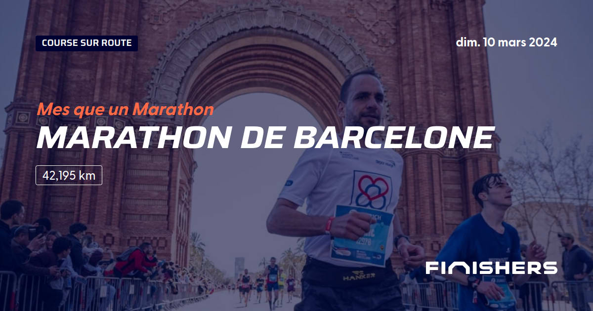 🏃 Marathon de Barcelone 2023 - Parcours, inscriptions & résultats ...