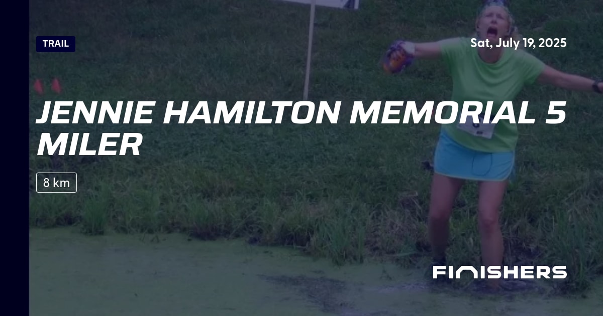 🏃 Jennie Hamilton Memorial 5 Miler 2025 - All the information about the ...