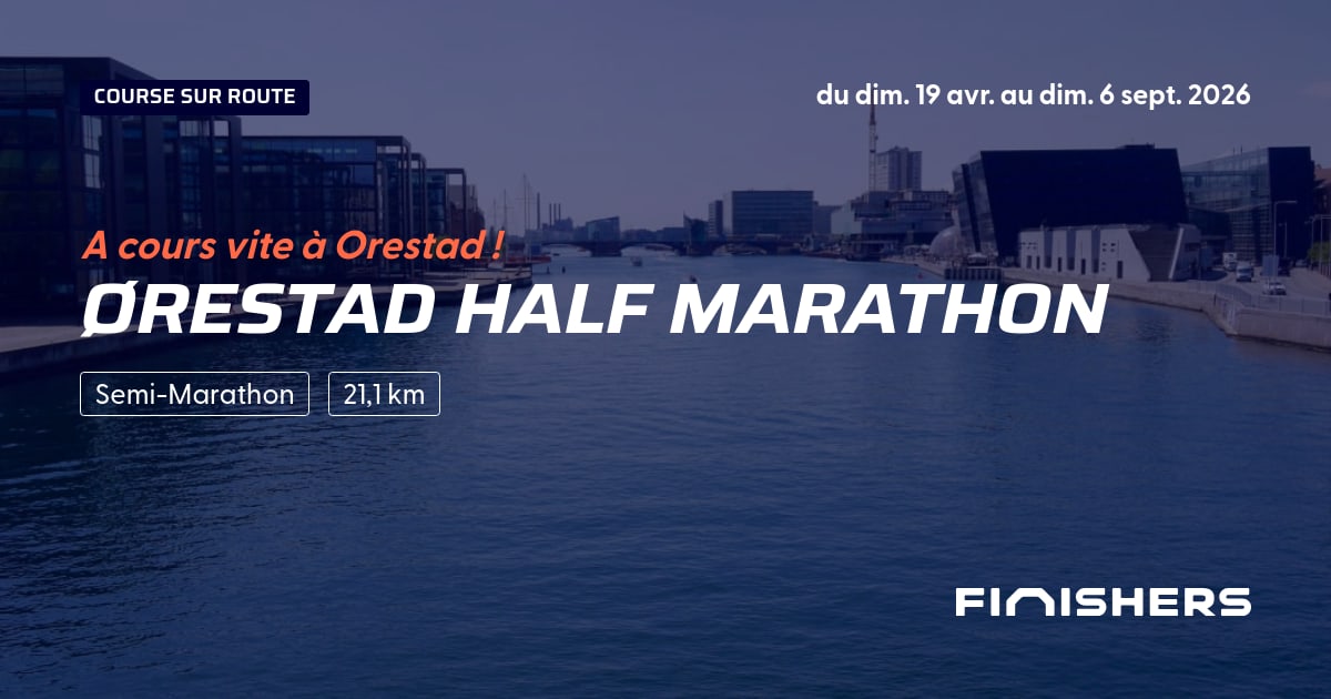 🏃 Résultats Ørestad Half Marathon 2025 | Finishers